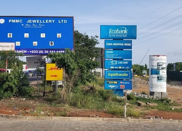 List Of All The Ecobank Branches & Offices In Tema - Ghana
